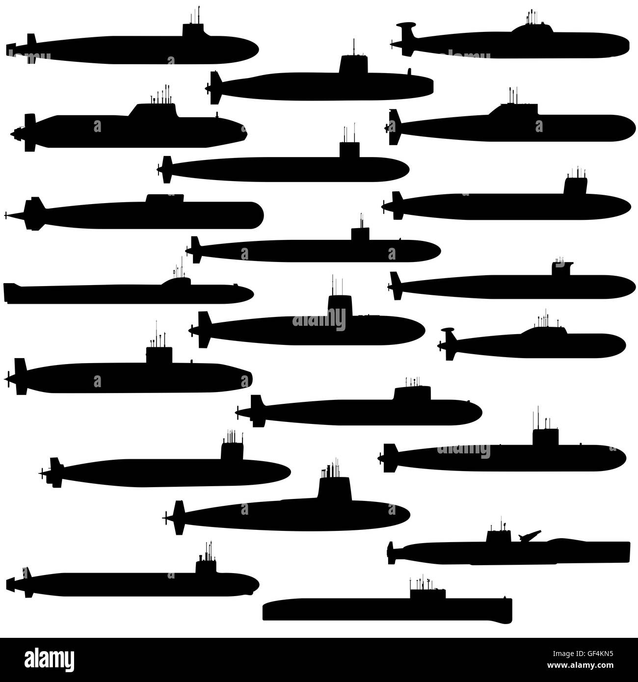Nuclear fleet Cut Out Stock Images & Pictures - Alamy