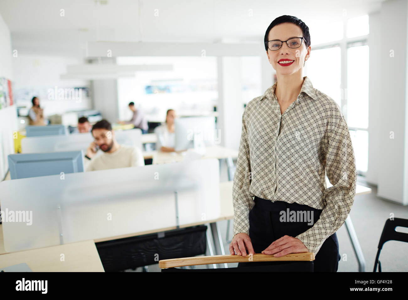 Employer businesspeople hi-res stock photography and images - Alamy