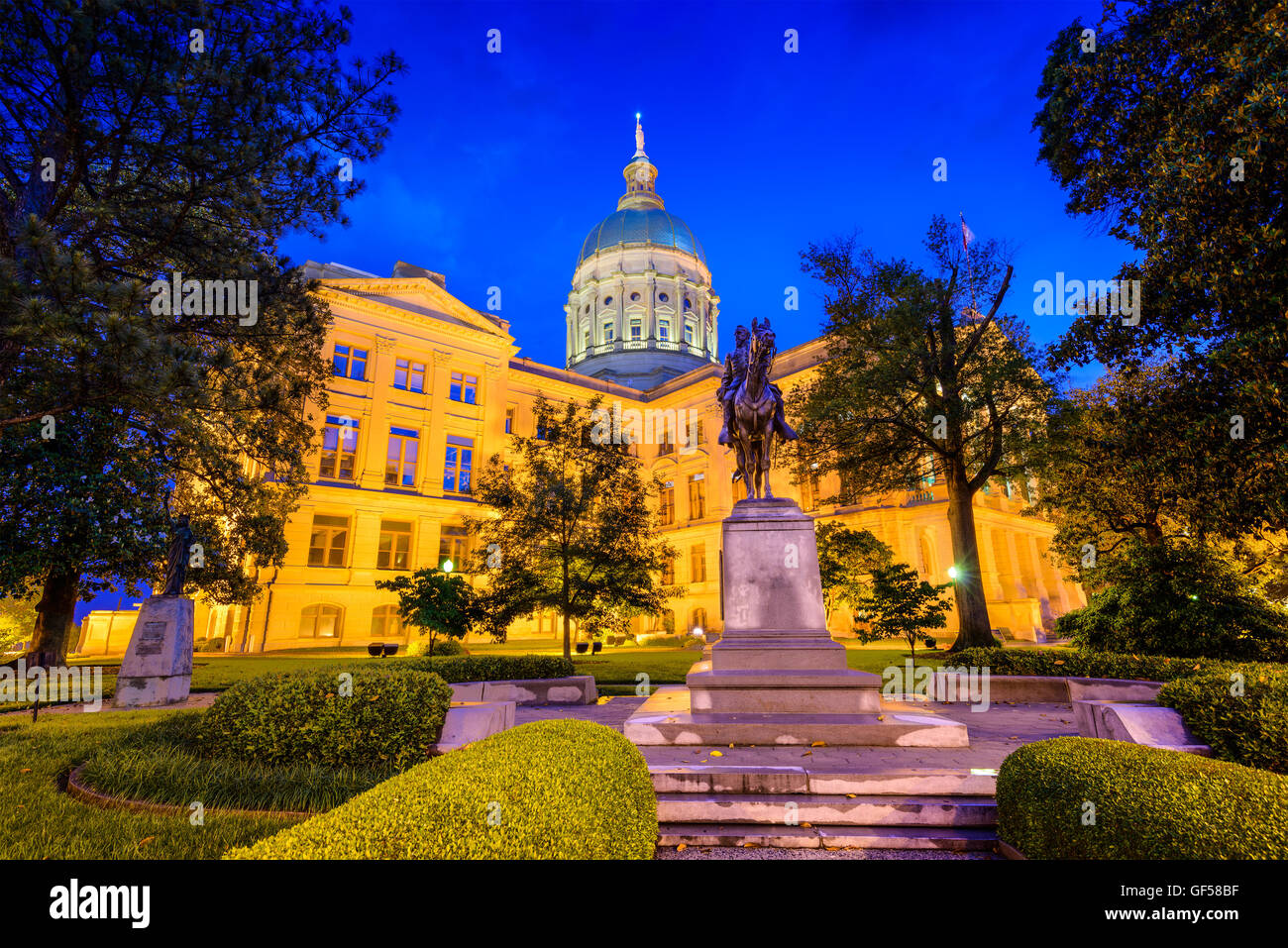 Georgia State Capitol Building in Atlanta, Georgia, USA Stock Photo - Alamy