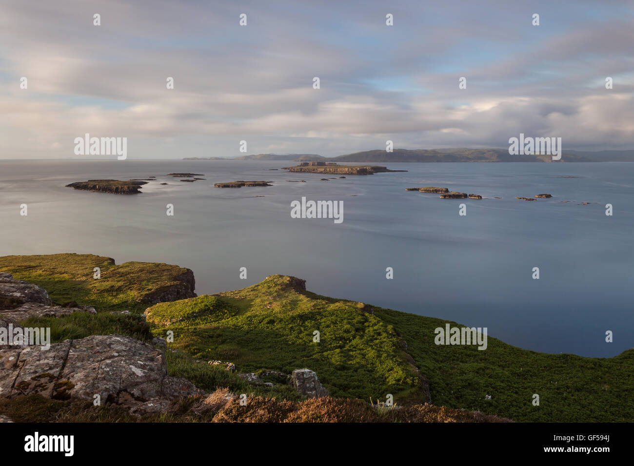 Summer in Treshnish Isles Stock Photo - Alamy