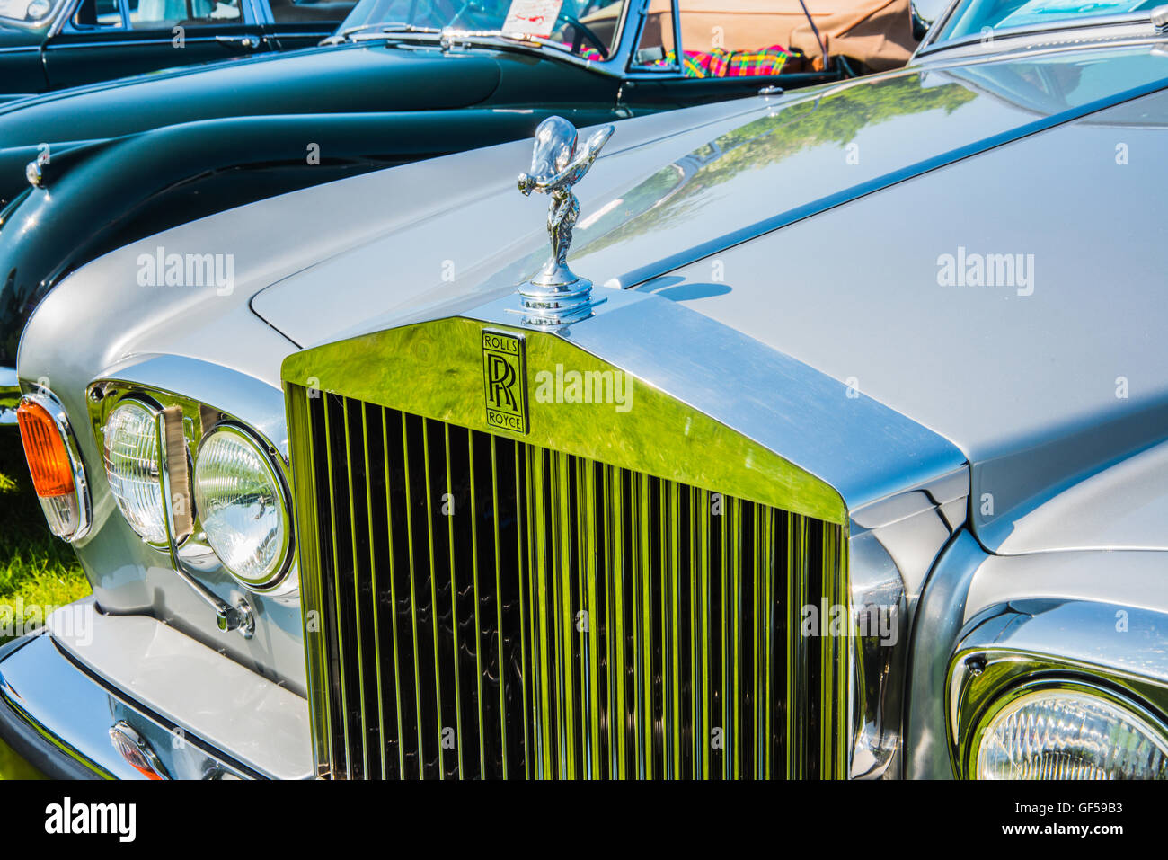 Rolls-Royce the car of luxury classic ride in comfort Ray Boswell Stock ...