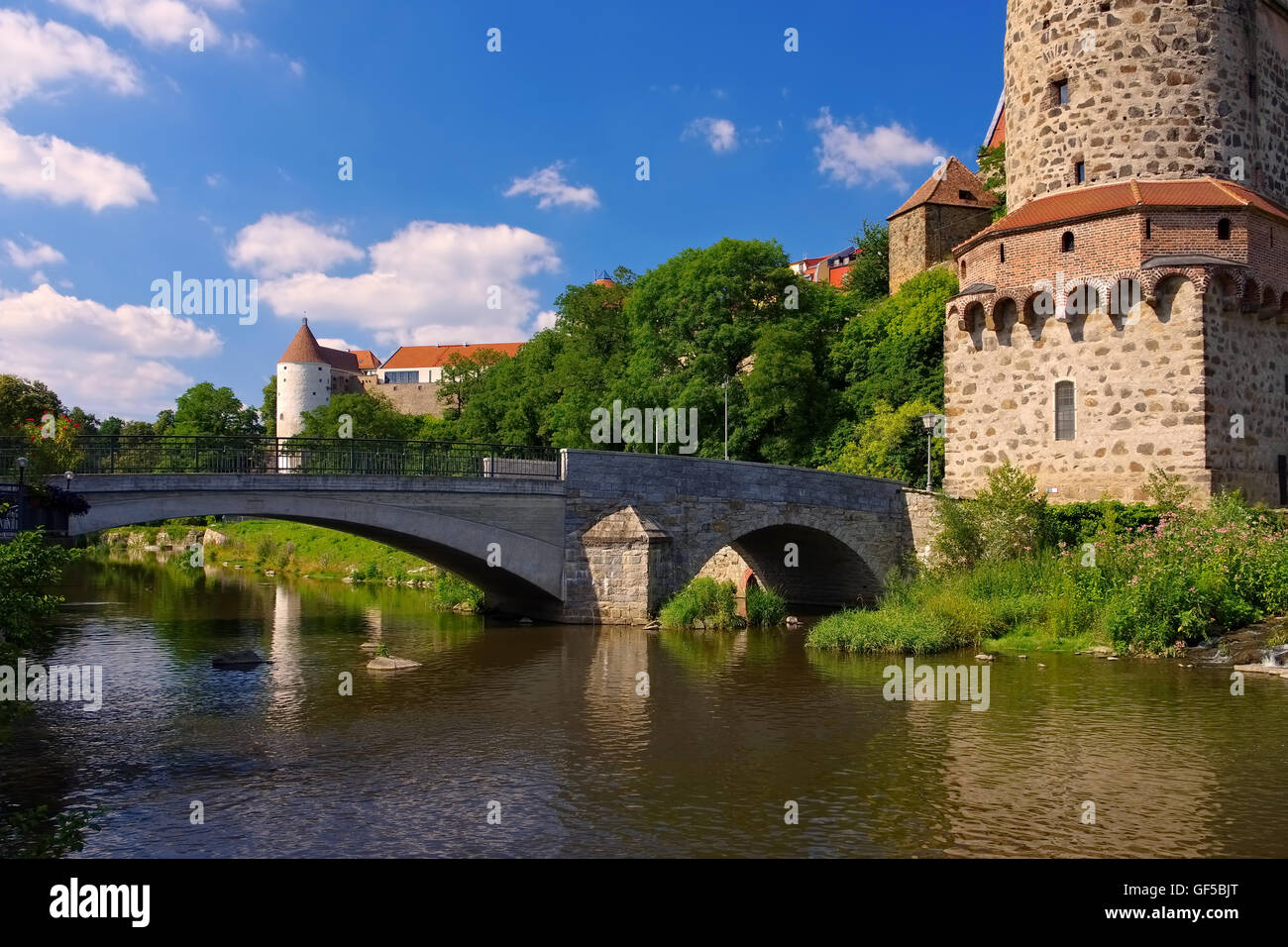 Bautzen in der Oberlausitz - town Bautzen in Upper Lusatia, Germany ...