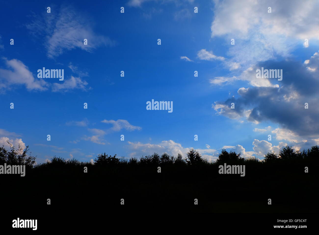 SKY SUN BLUE SKY NATURE LANDSCAPE Stock Photo - Alamy