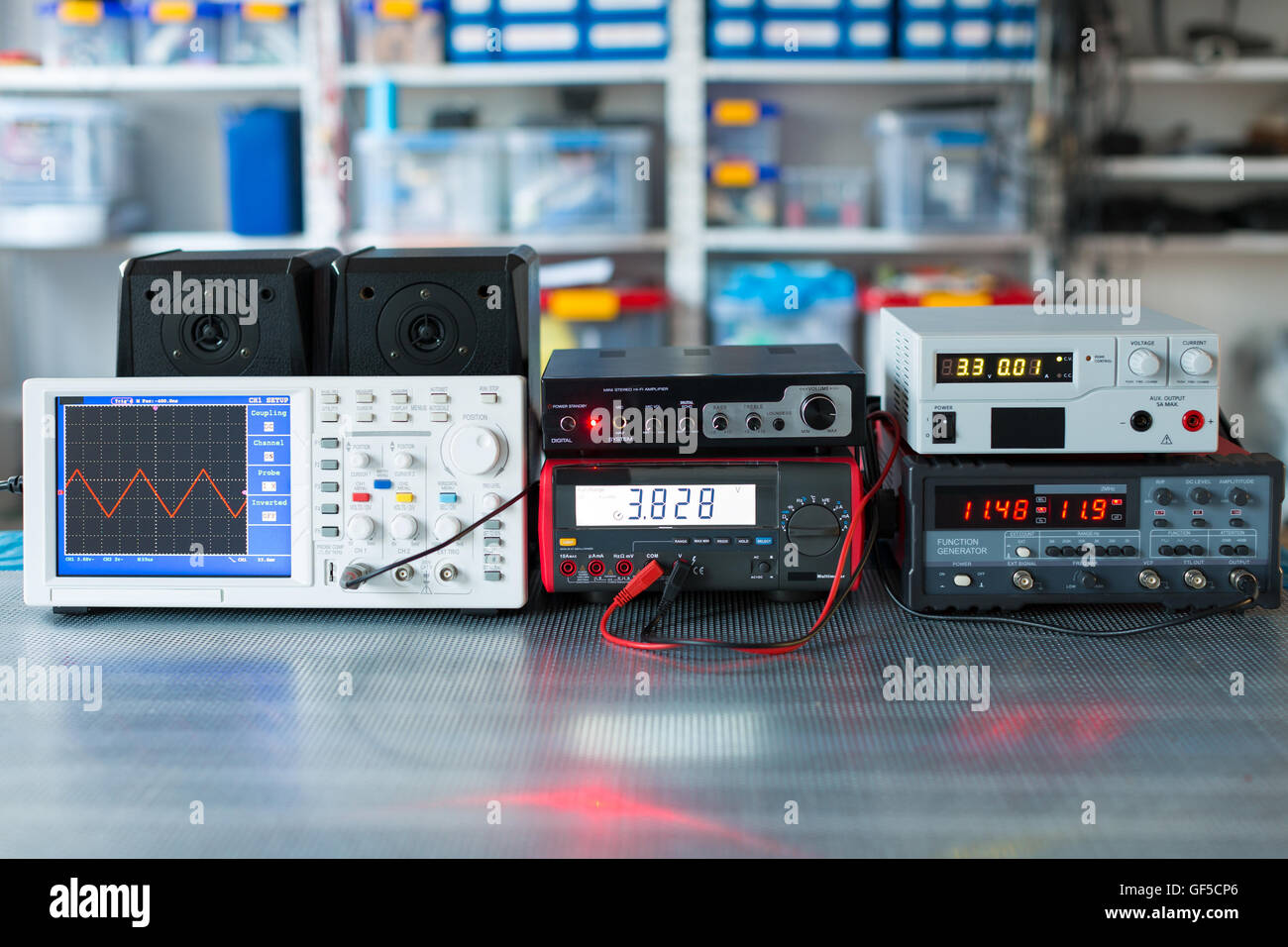 Digital measurements devices Stock Photo - Alamy