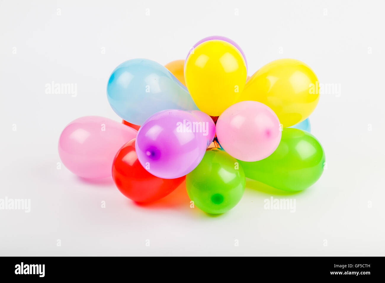 balloons isolated on white Stock Photo - Alamy