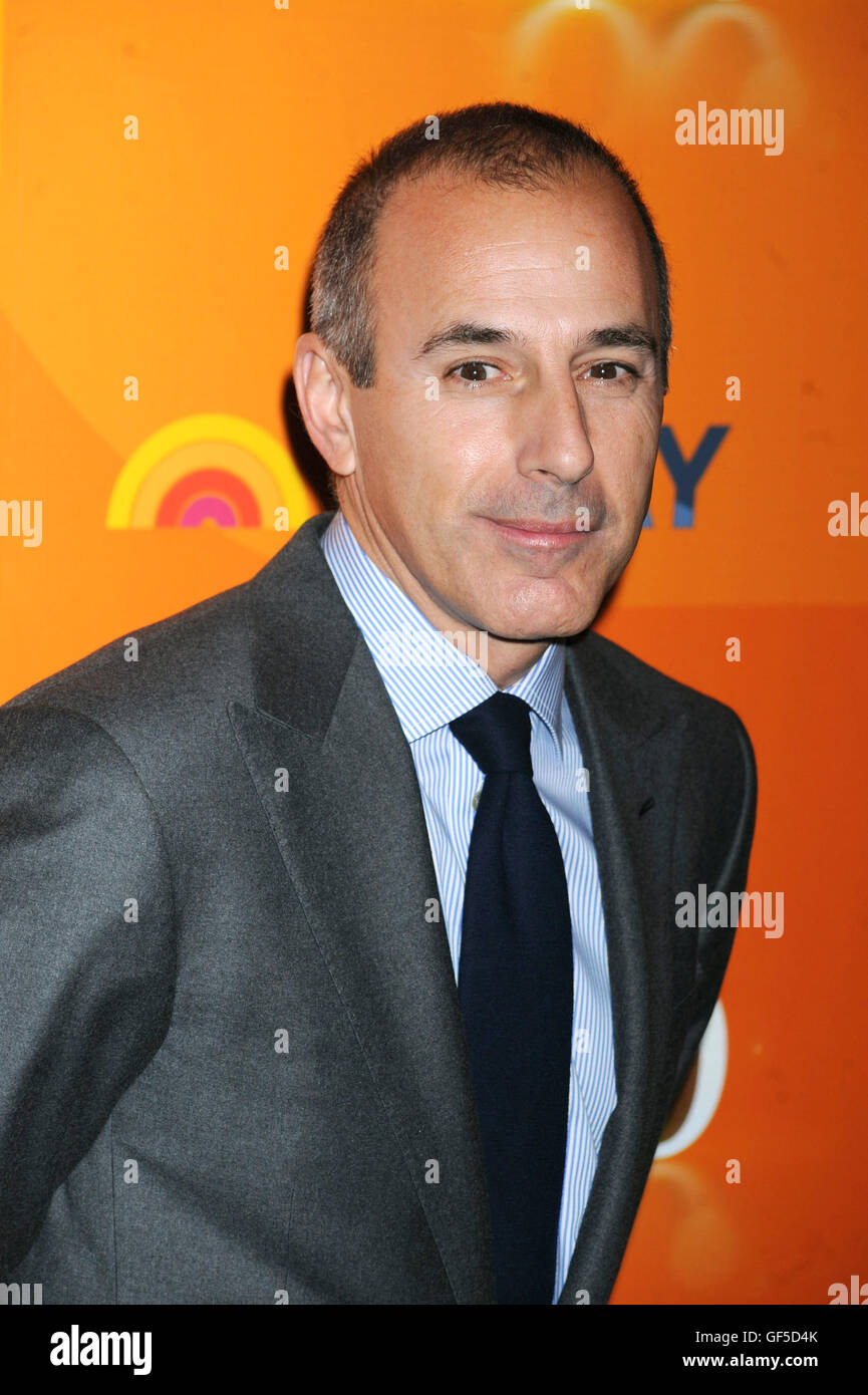 Matt lauer hi-res stock photography and images - Alamy