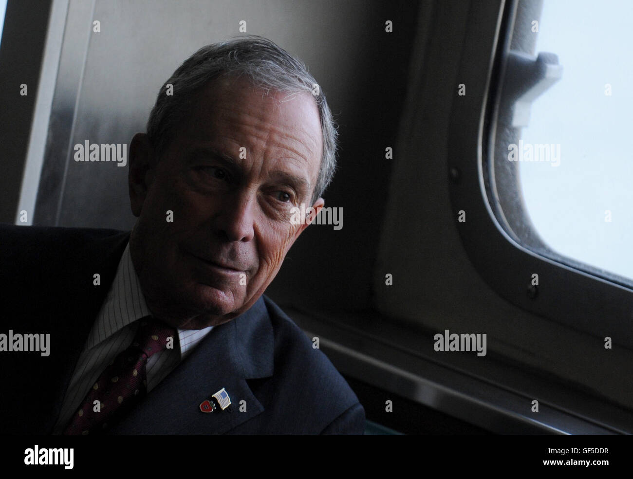 NEW YORK, NY - DECEMBER 19: Mayor Michael Bloomberg pictured on the ...