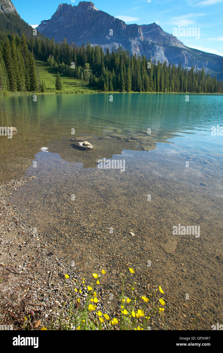 Emerald lake landscape hi-res stock photography and images - Alamy