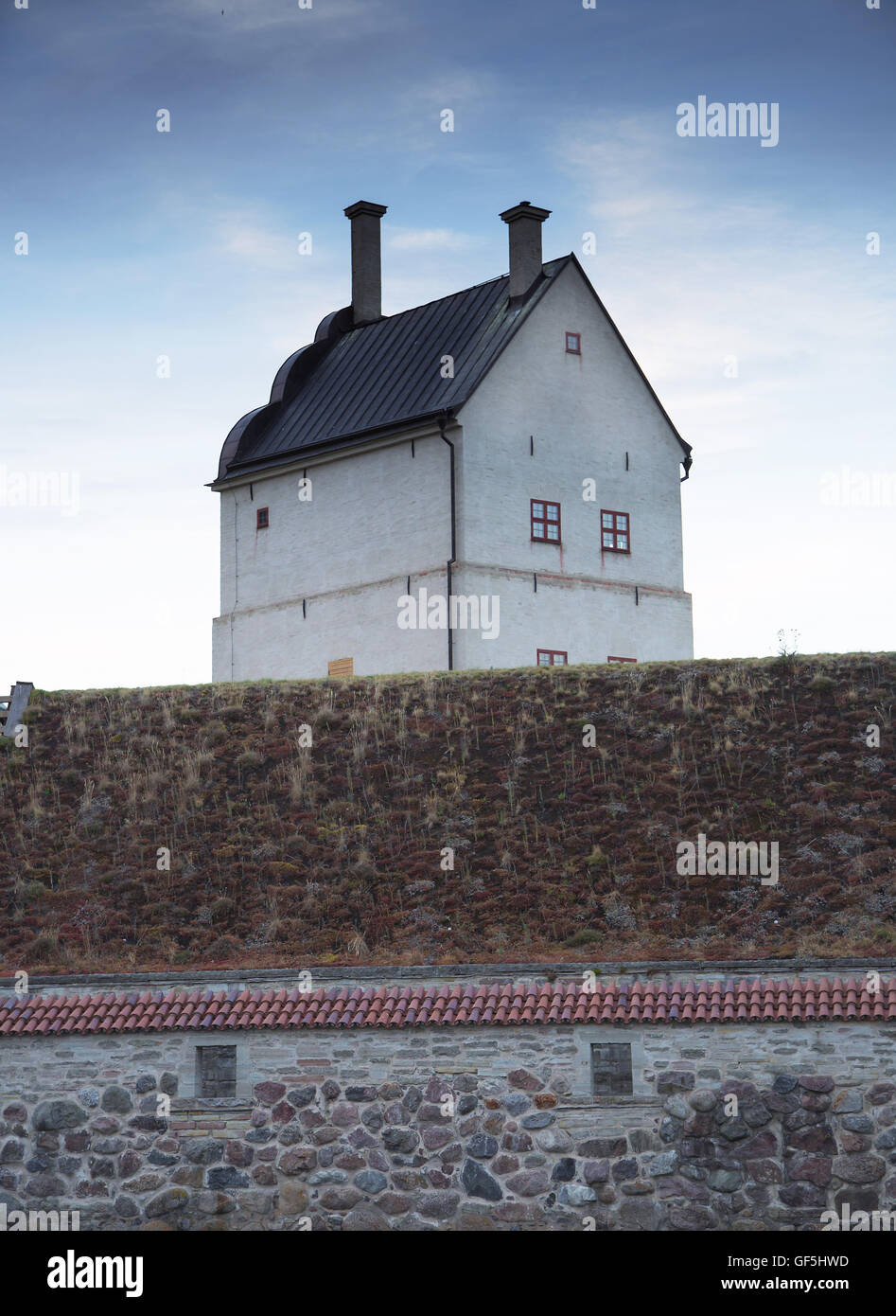 VADSTENA SWEDEN July 26, 2016. Vadstena Castle is a castle complex was ...
