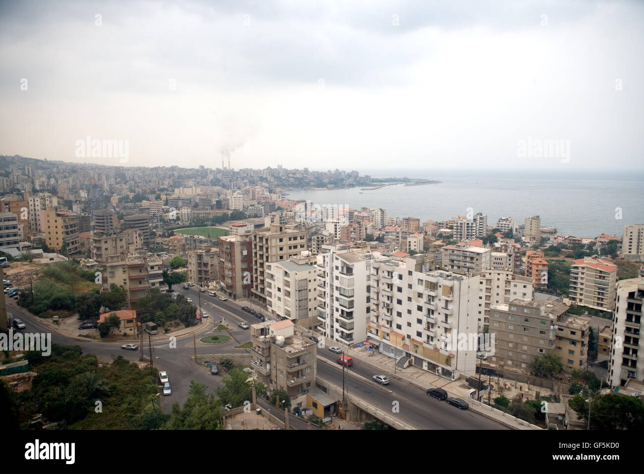 A view of Beirut from the cable car, Lebanon Stock Photo - Alamy