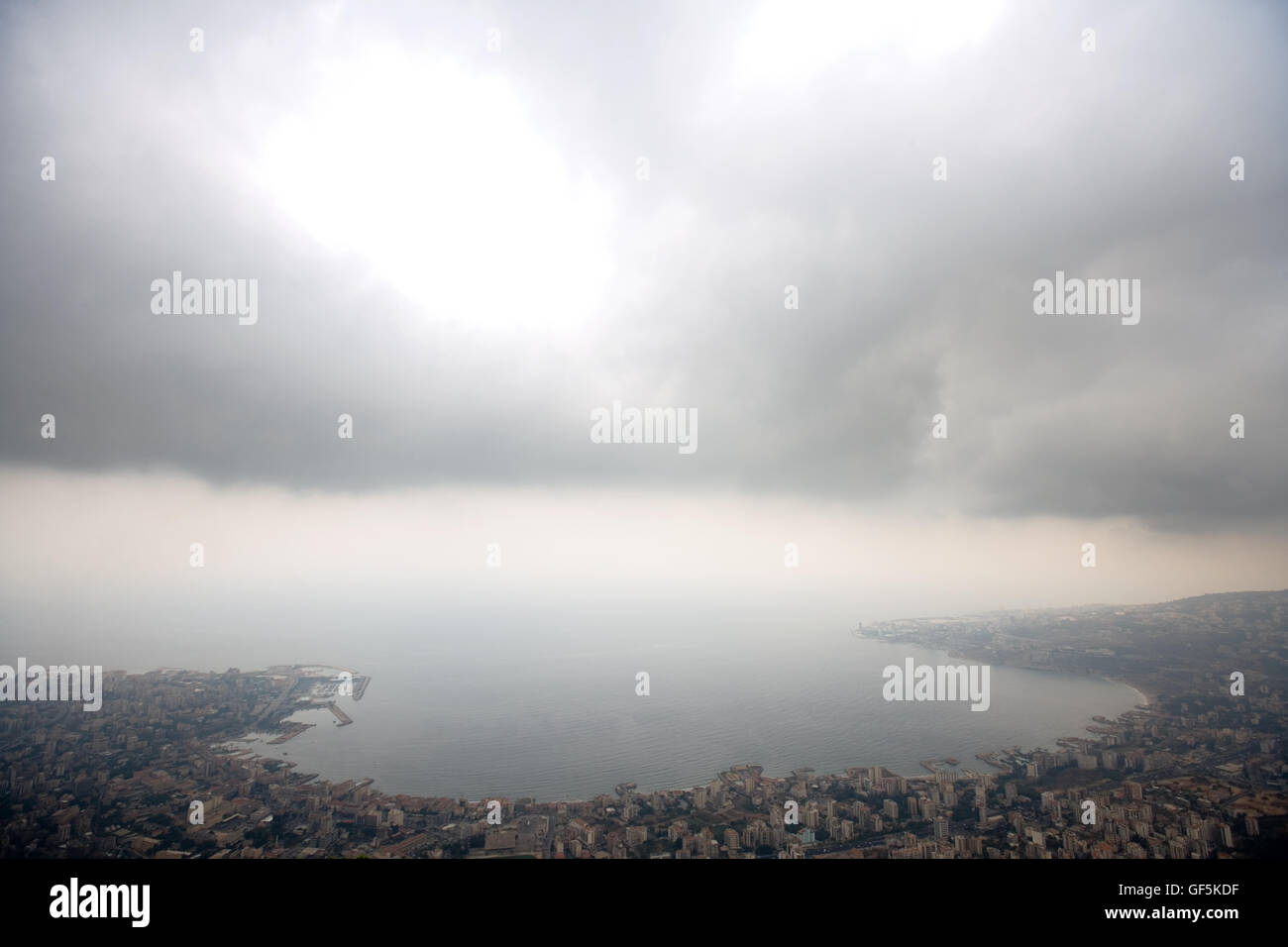 A View of Beirut, lebanon Stock Photo - Alamy