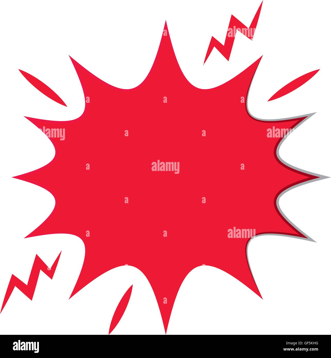 explosion banner isolated icon design Stock Vector Image & Art - Alamy