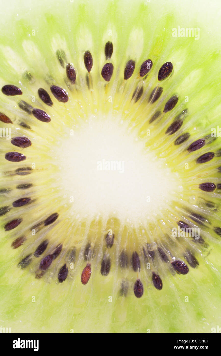 Details of sliced kiwi fruit Stock Photo - Alamy