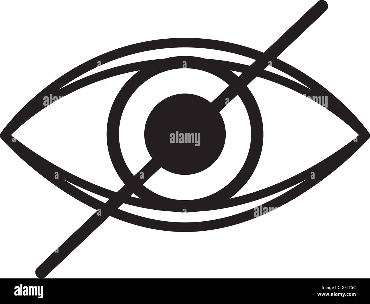 eye blind isolated icon design Stock Vector Image & Art - Alamy