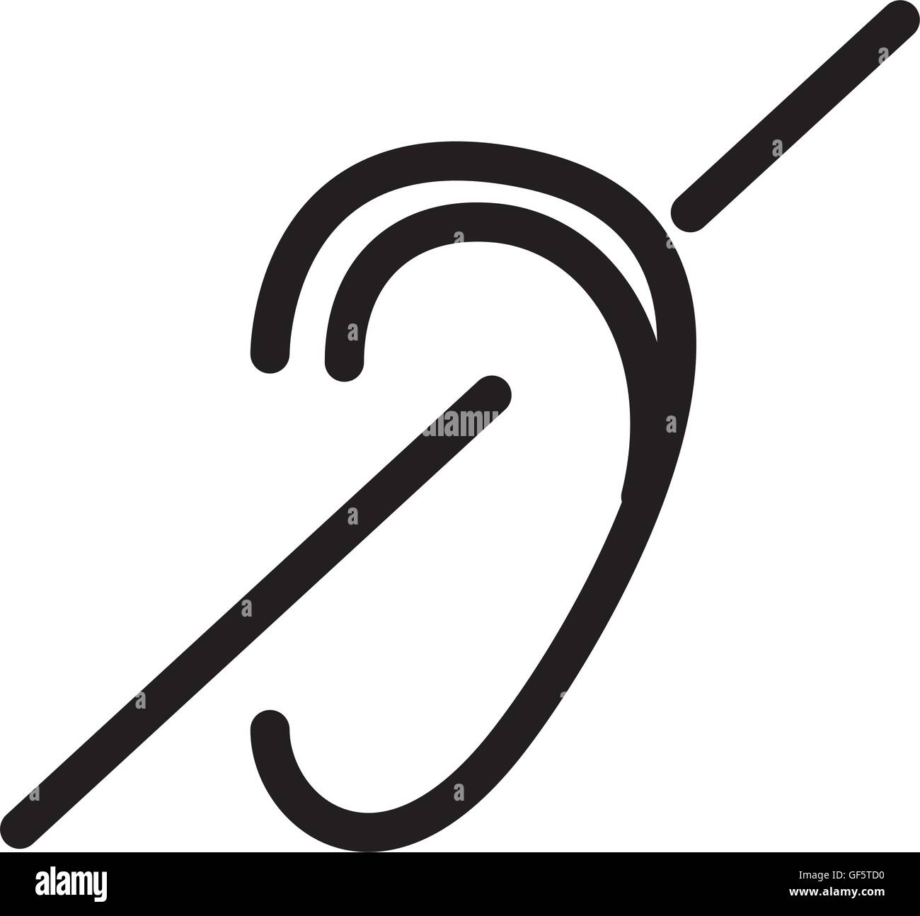 Ear sign language Stock Vector Images - Alamy