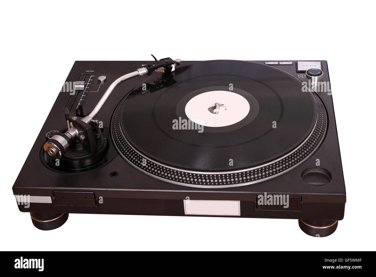 Vinyl turntable dj mixer Cut Out Stock Images & Pictures - Alamy