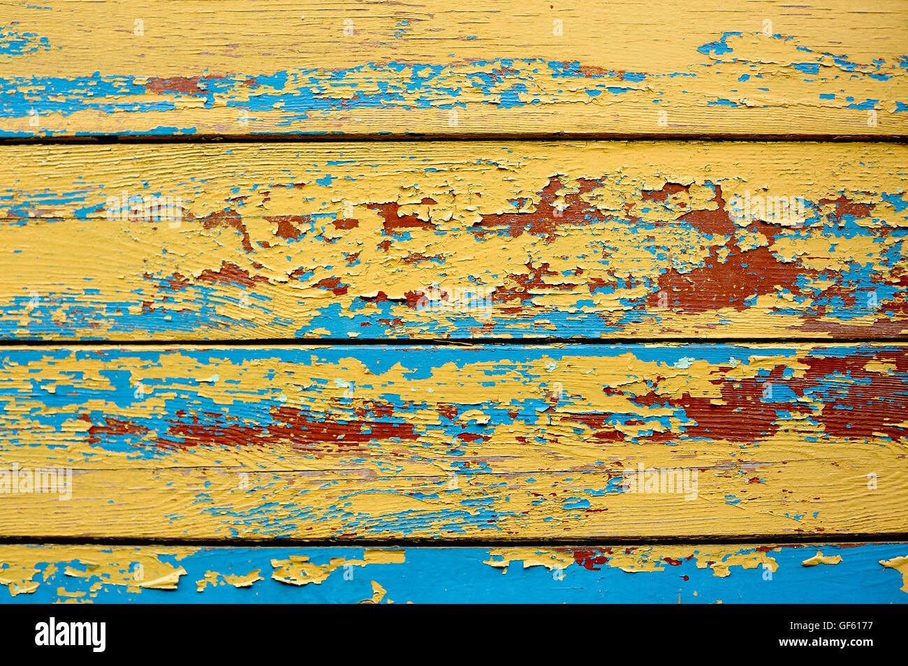 Vintage wooden deck close up Stock Photo - Alamy