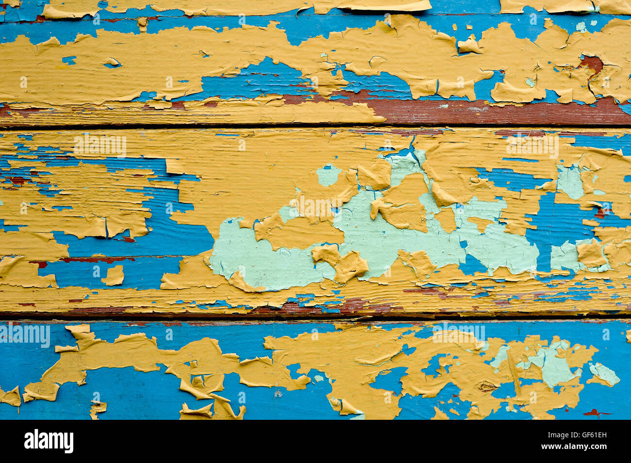 Vintage wooden deck close up Stock Photo - Alamy