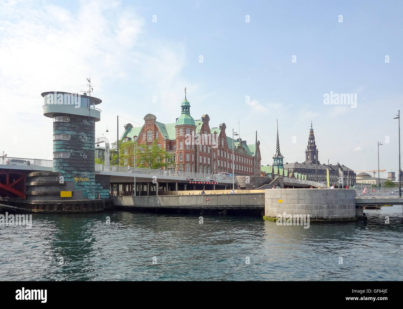 waterside scenery in Copenhagen, the capital city of Denmark Stock ...