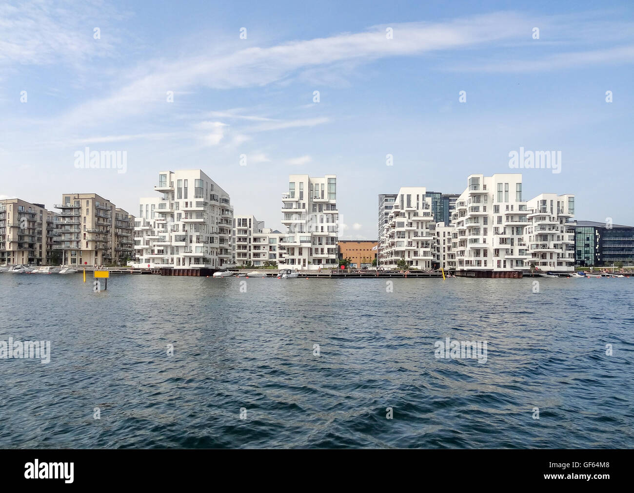 waterside scenery in Copenhagen, the capital city of Denmark Stock ...