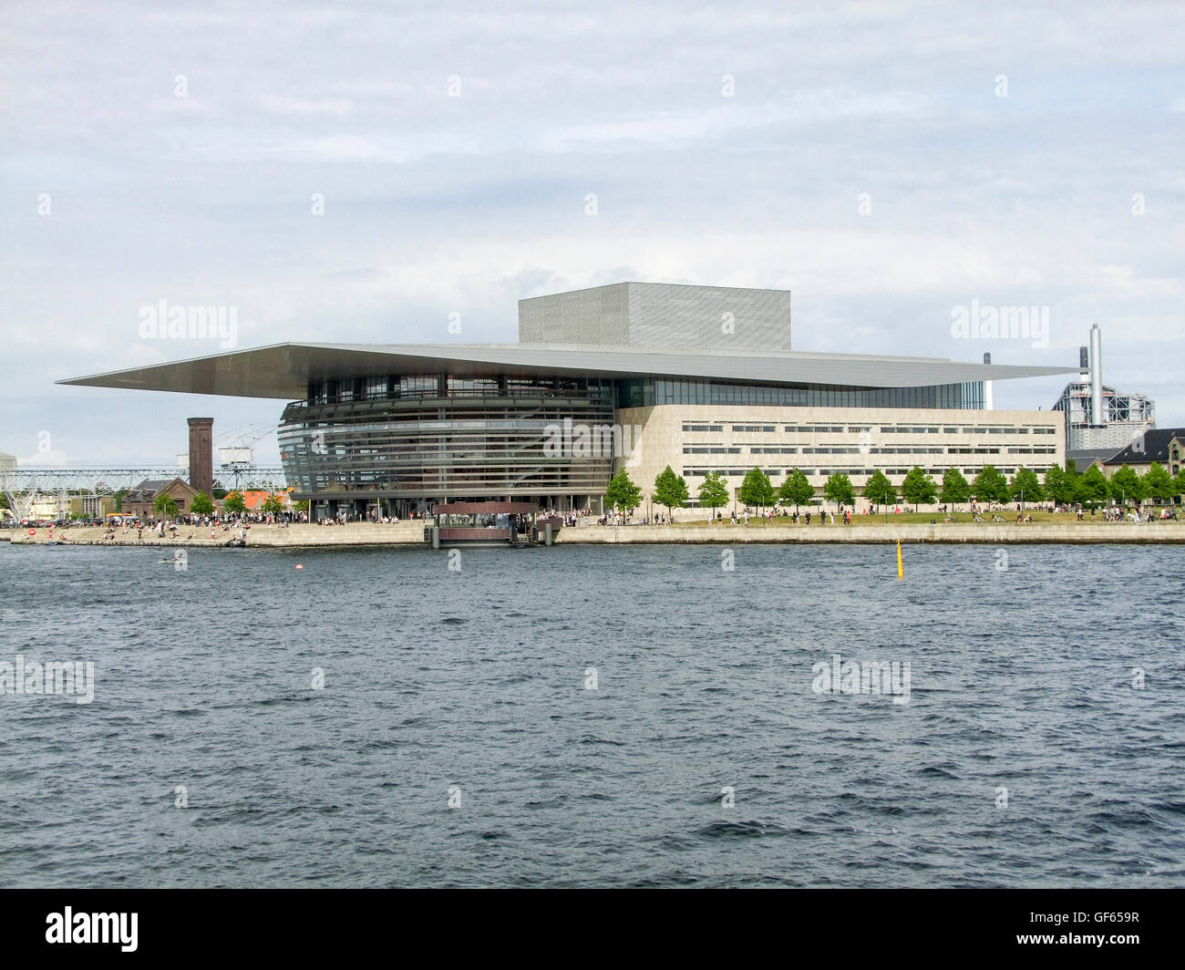 Copenhagen Opera House in Copenhagen, the capital city of Denmark Stock ...