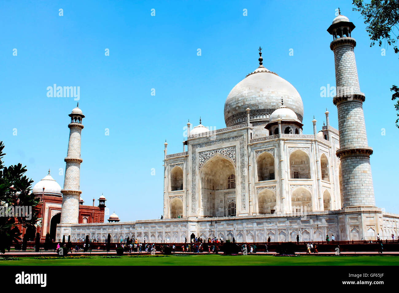 Taj Mahal Side View