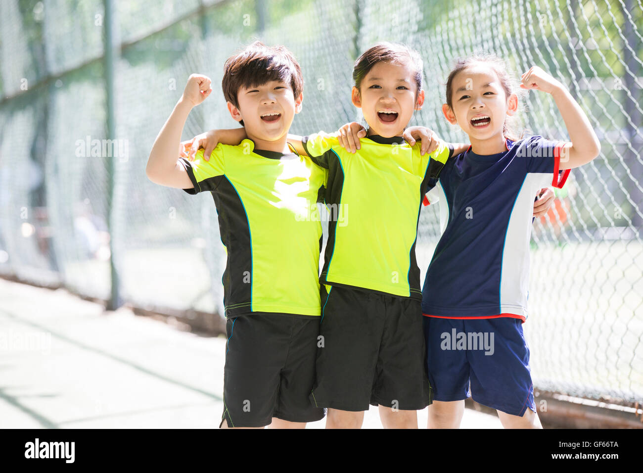 Child cheering stadium hi-res stock photography and images - Alamy