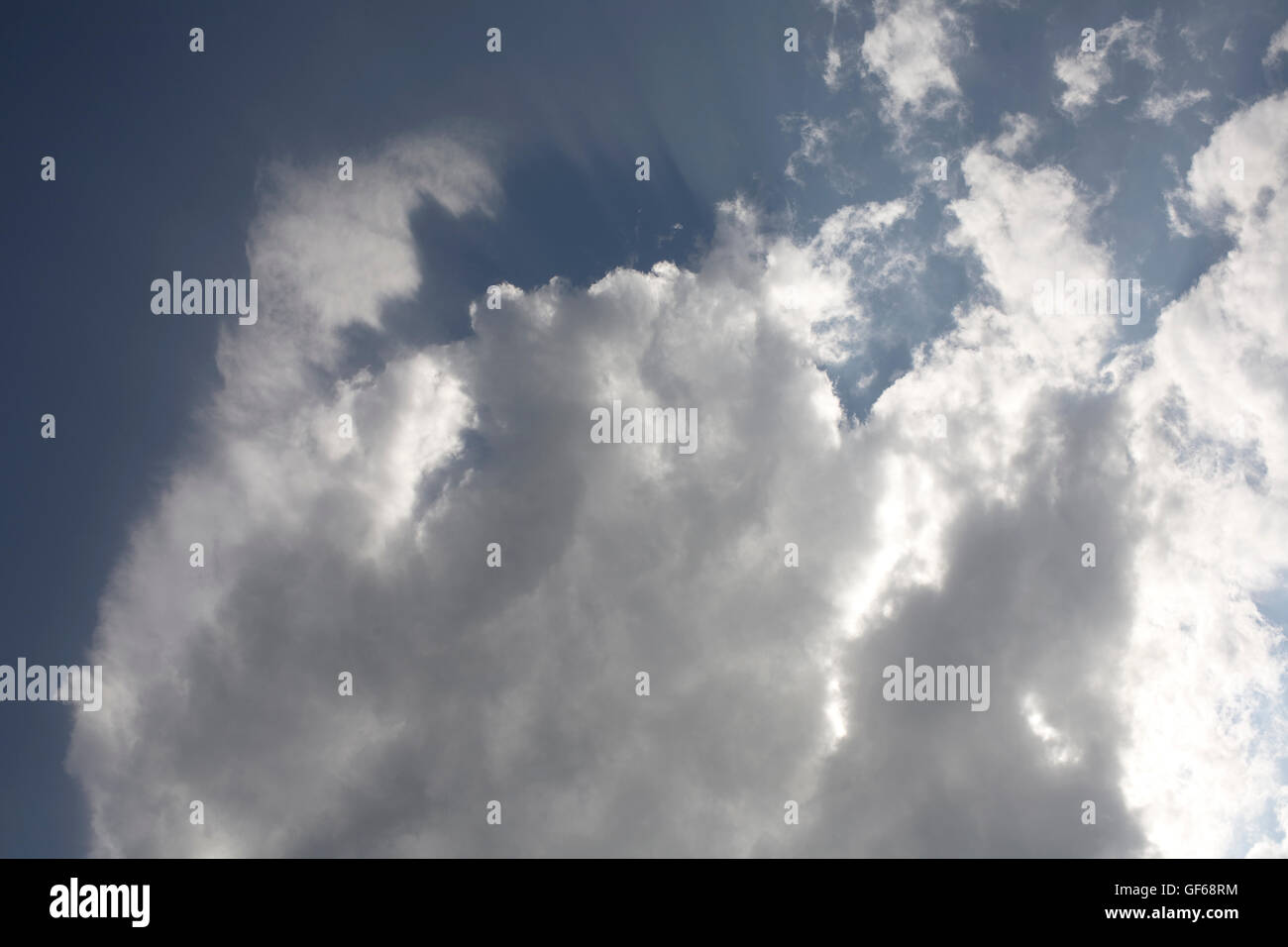Hiding the sun behind clouds hi-res stock photography and images - Alamy