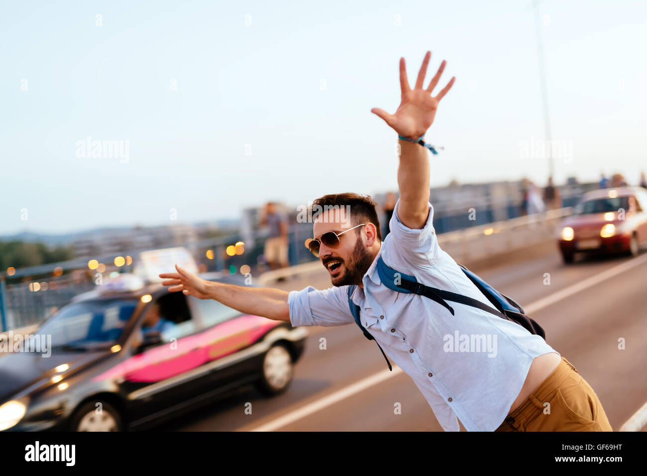 Handsome cab hi-res stock photography and images - Alamy