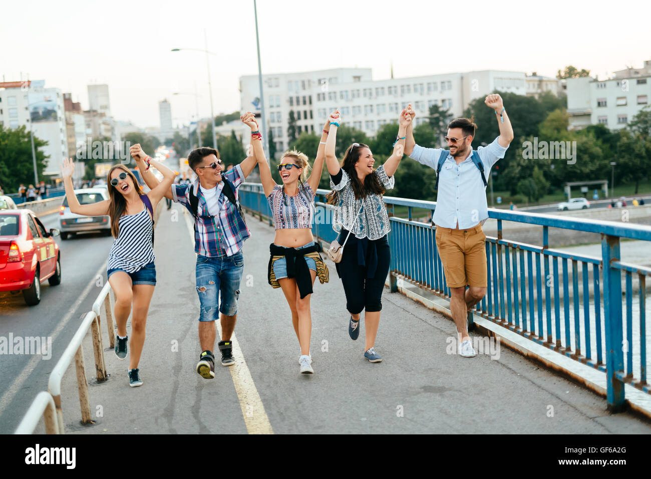 Happy energetic hi-res stock photography and images - Alamy