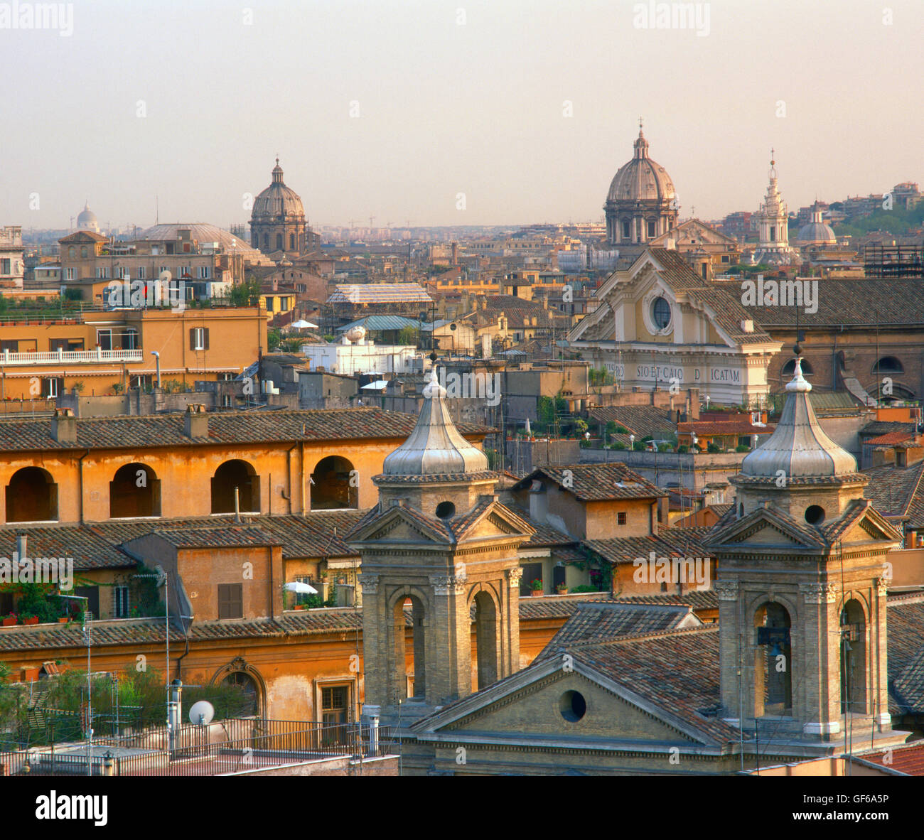 Domes of rome hi-res stock photography and images - Alamy