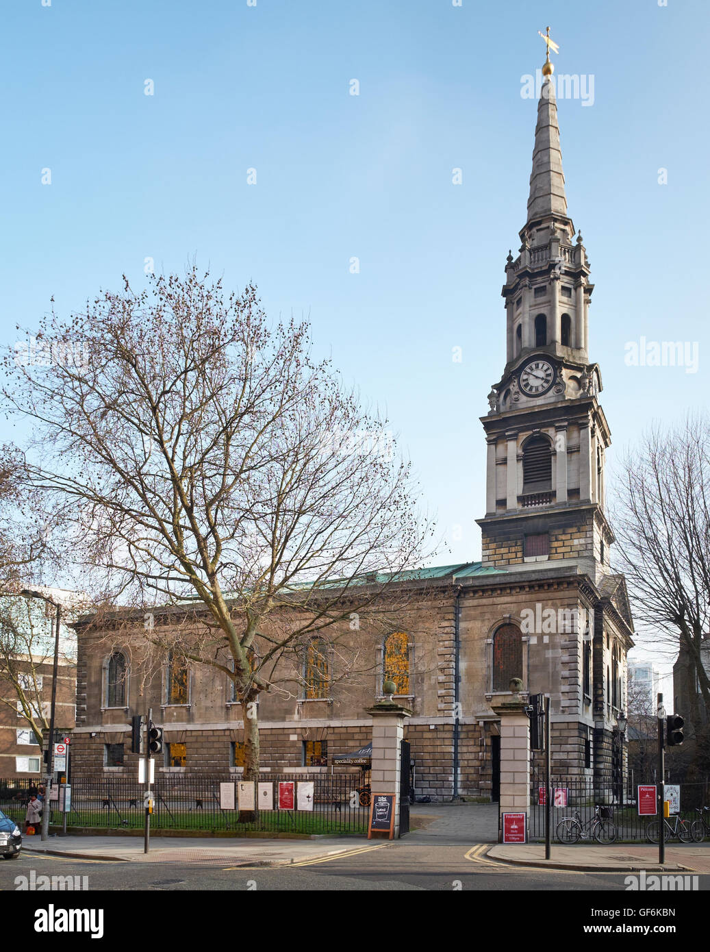 St Giles in the Fieds, London; by Henry Flitcroft, 1731-33. North ...