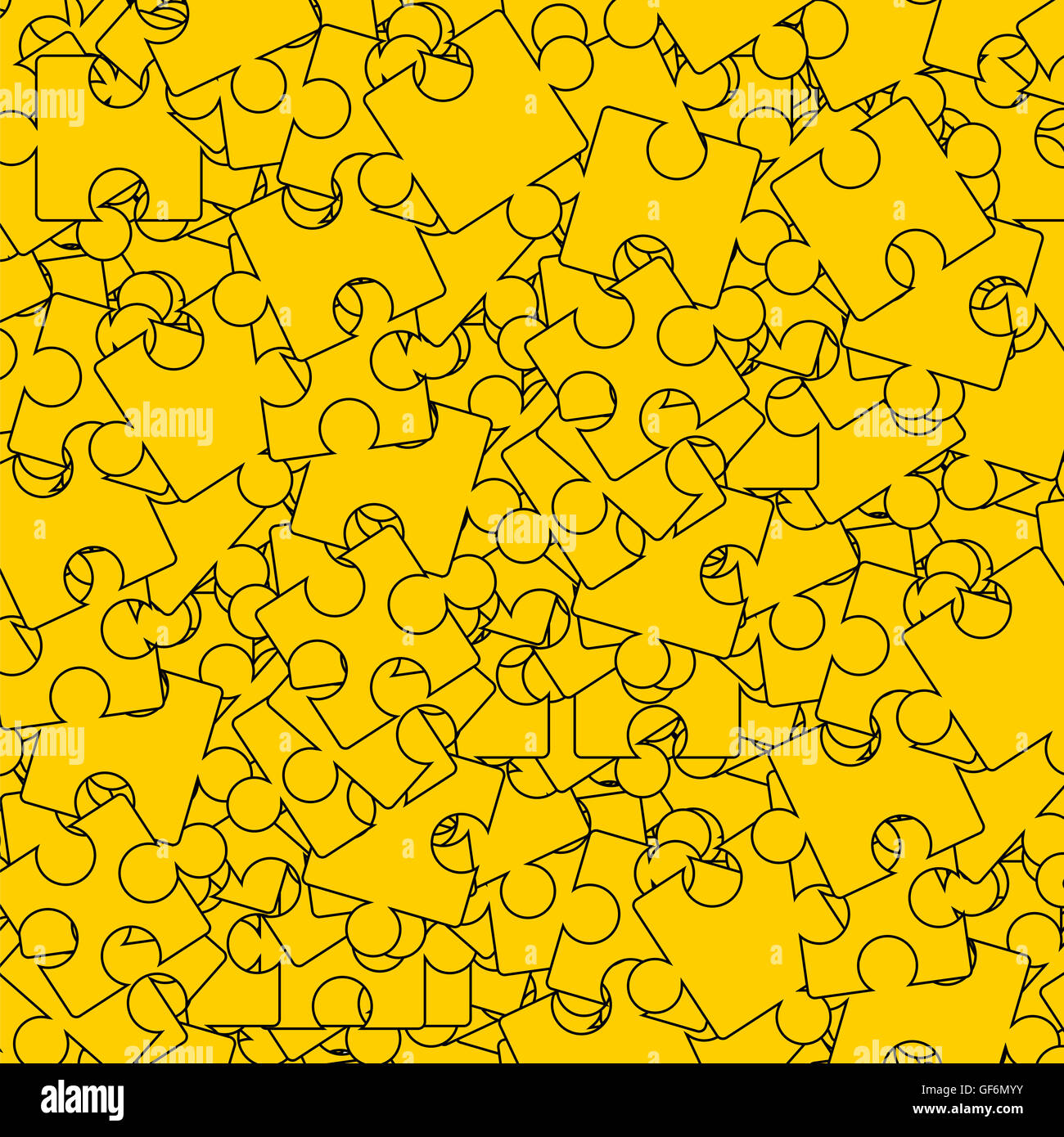Seamless Jigsaw Pattern Stock Photo - Alamy