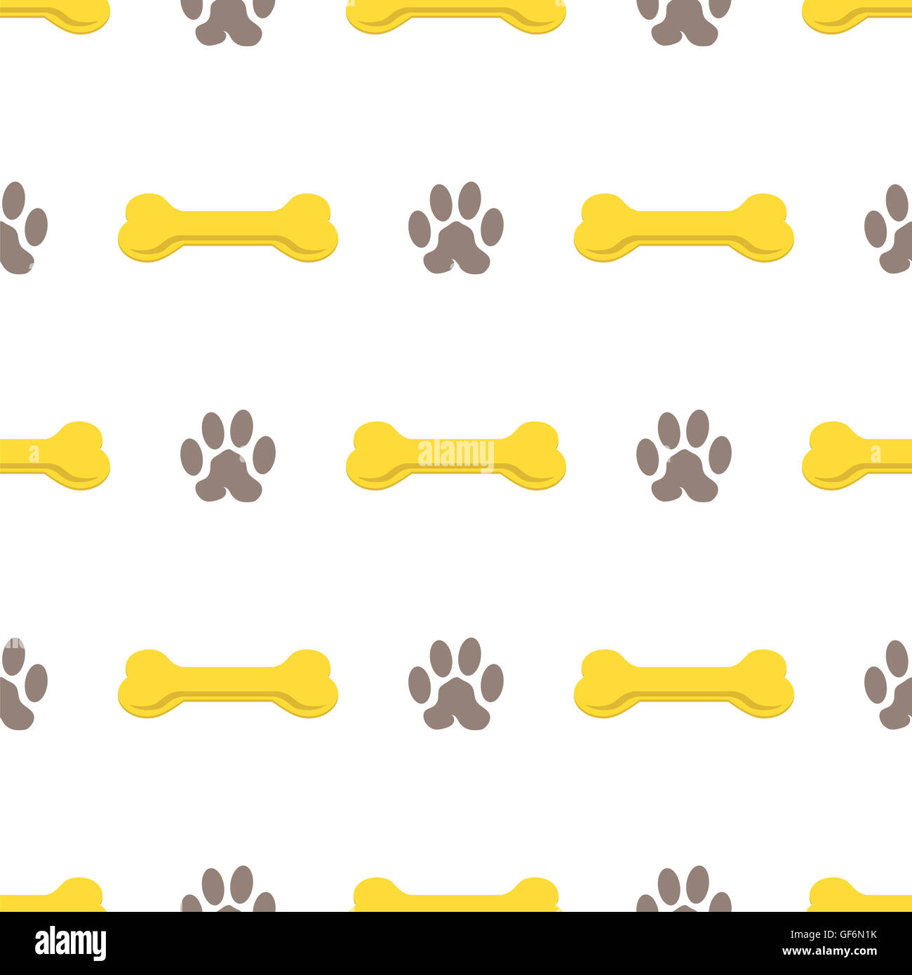 Dog bones design seamless pattern hi-res stock photography and images ...