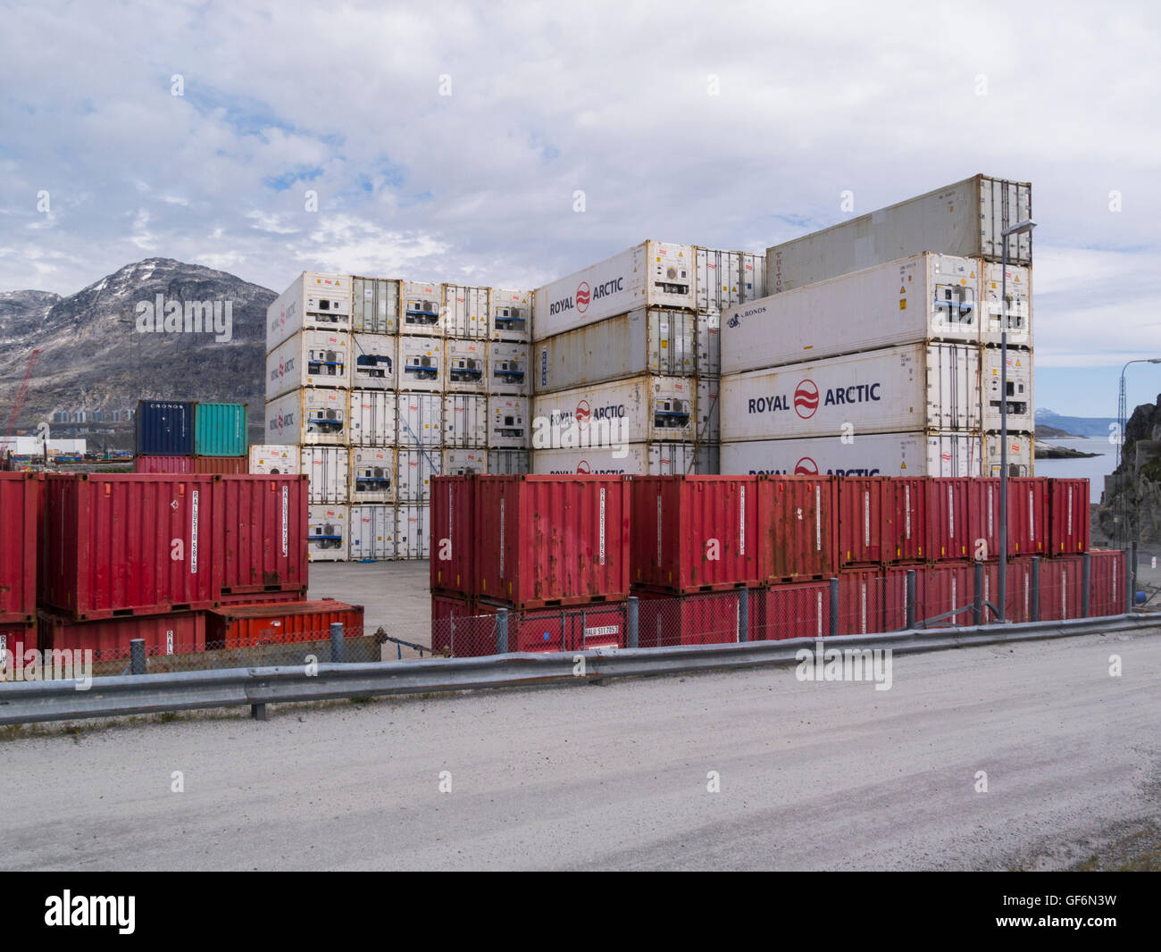 Royal artic shipping containers hi-res stock photography and images - Alamy