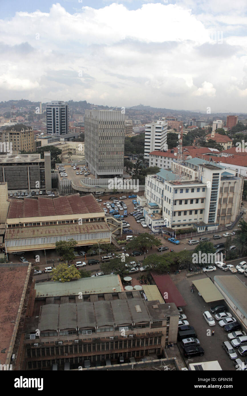 A day time view of the Ugandan city, Kampala Stock Photo - Alamy