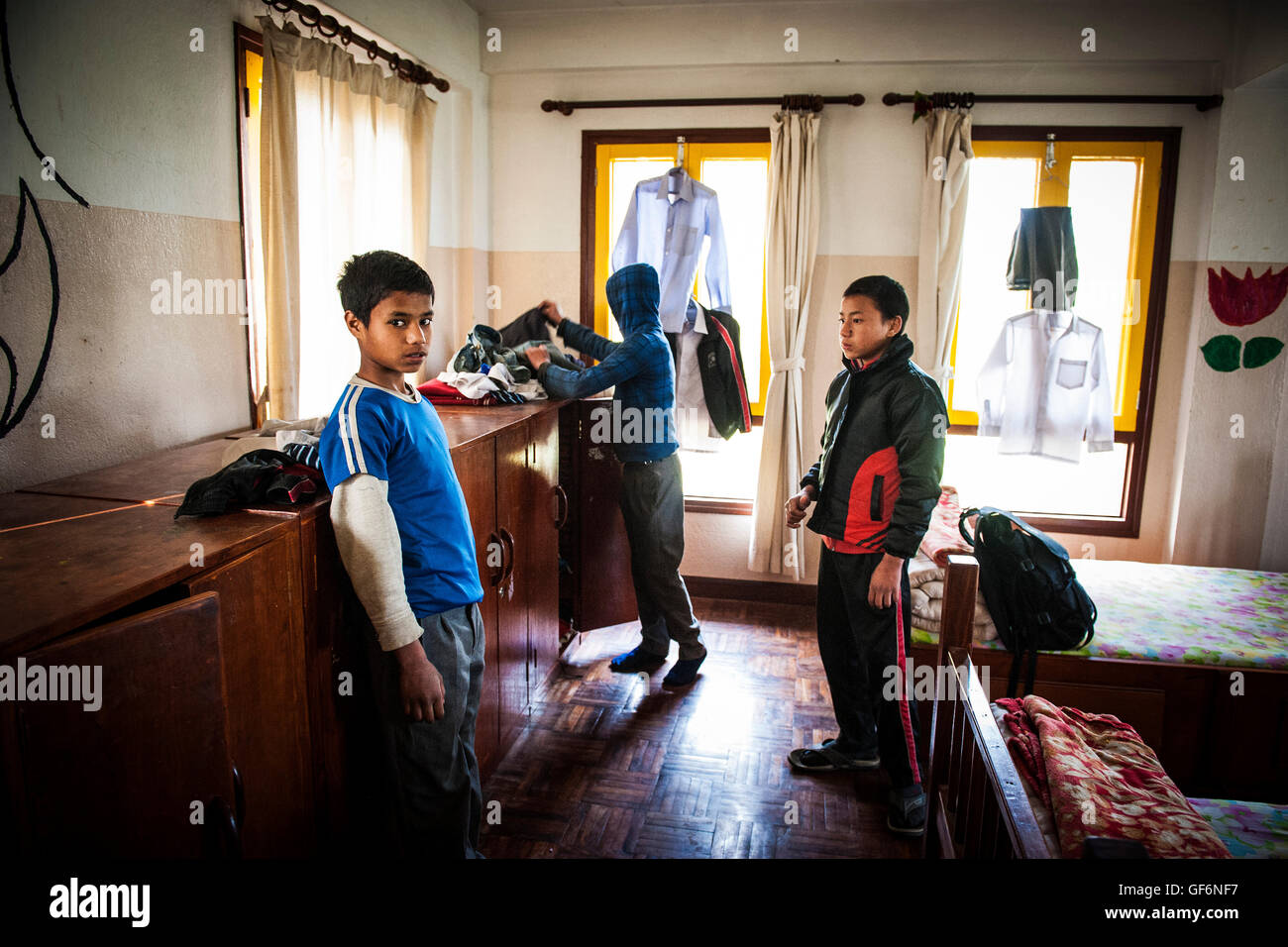 Nepal, Tathali, orphanage Stock Photo - Alamy