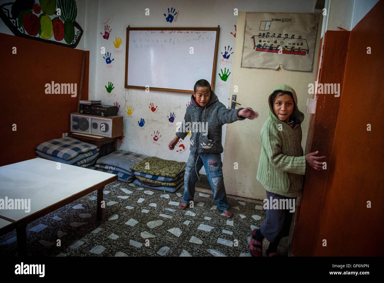 Interior of an orphanage hi-res stock photography and images - Alamy