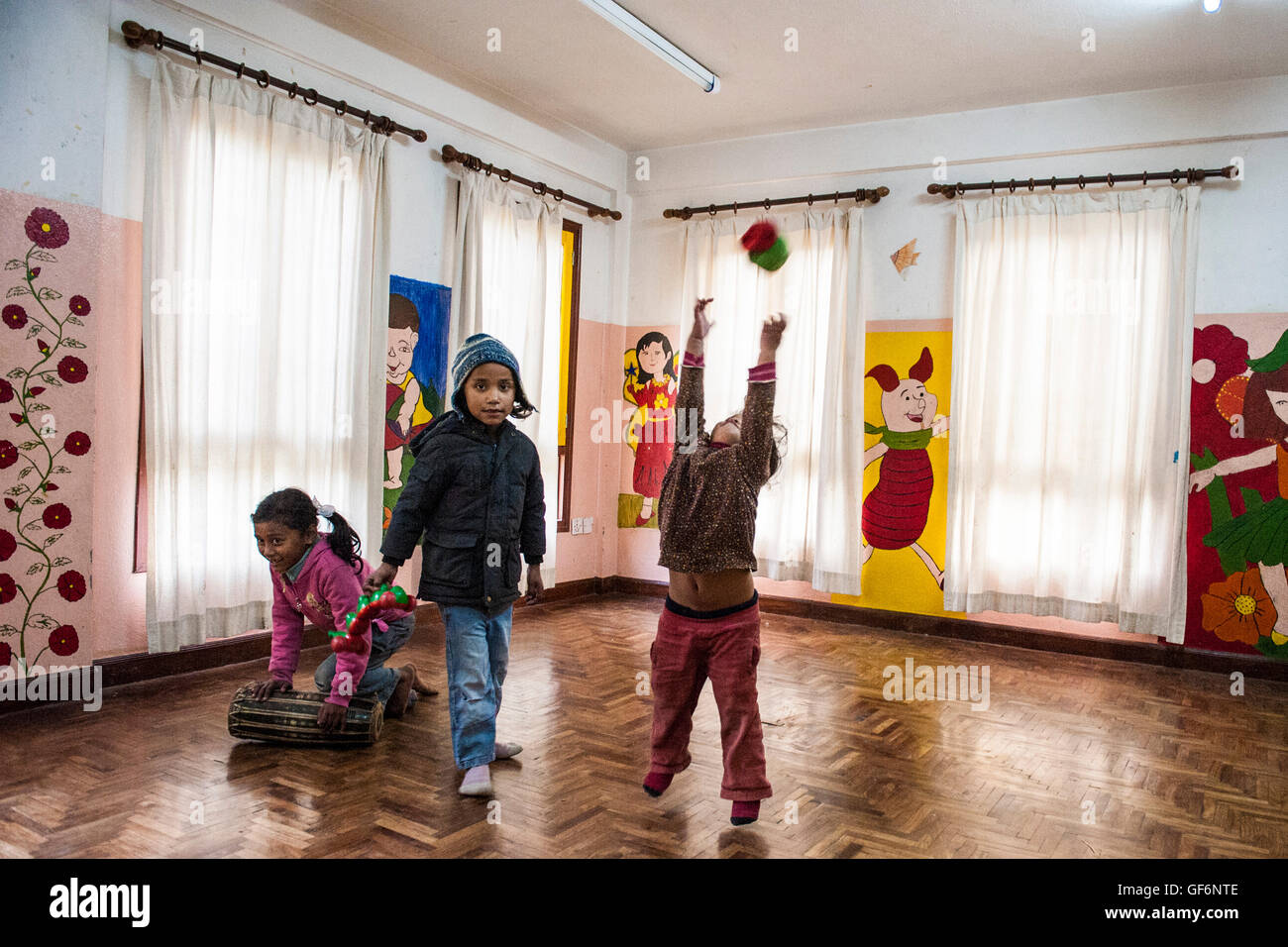 Interior of an orphanage hi-res stock photography and images - Alamy