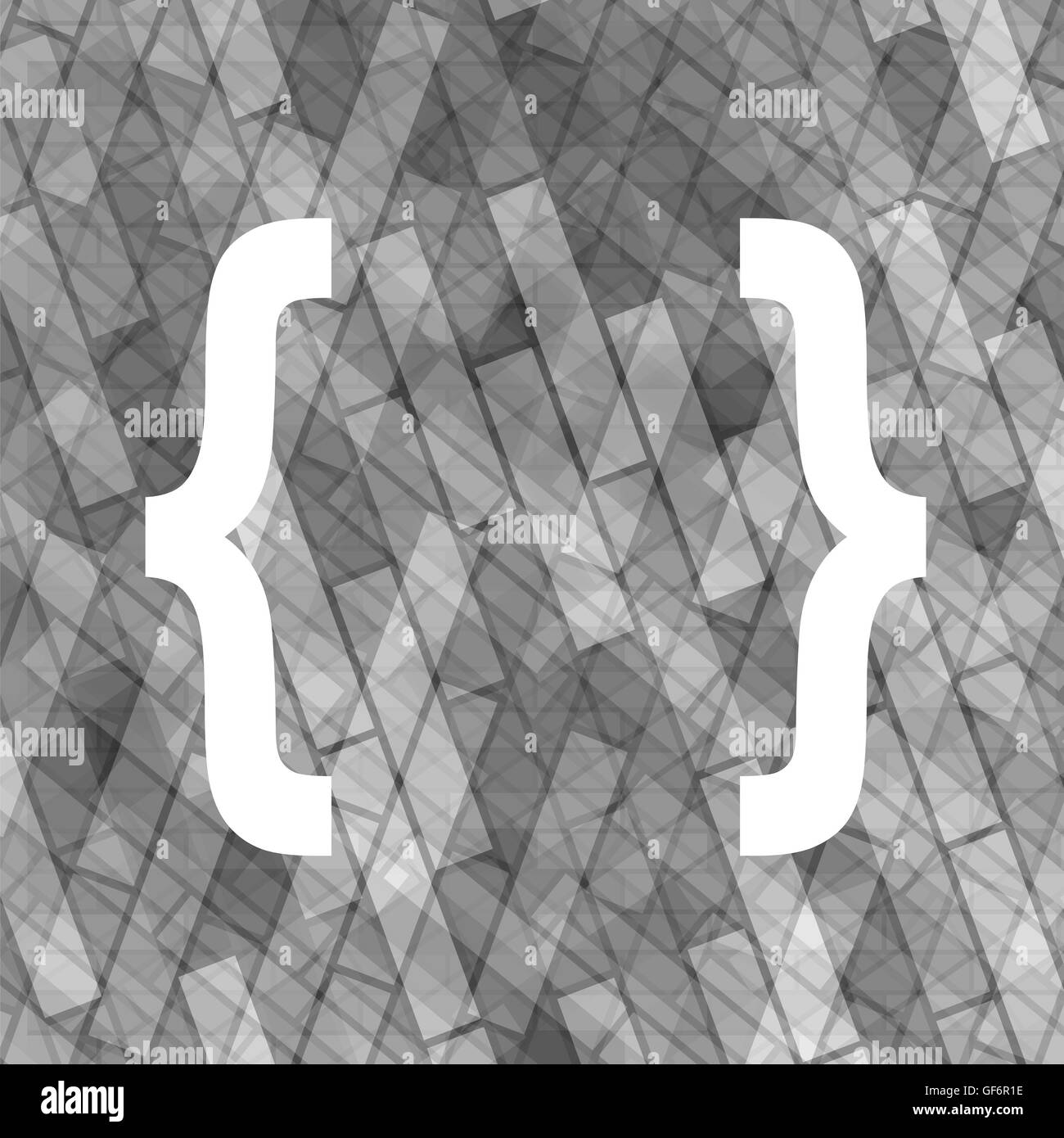 Curly Bracket Icon High Resolution Stock Photography and Images - Alamy