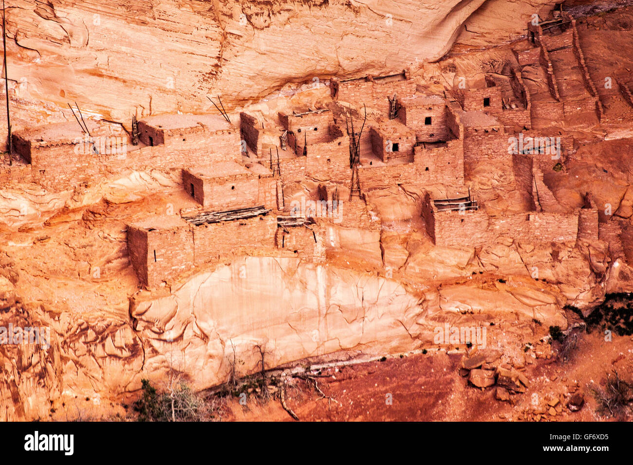 The historic Betatakin ruins in Navajo National Monument, Arizona Stock ...