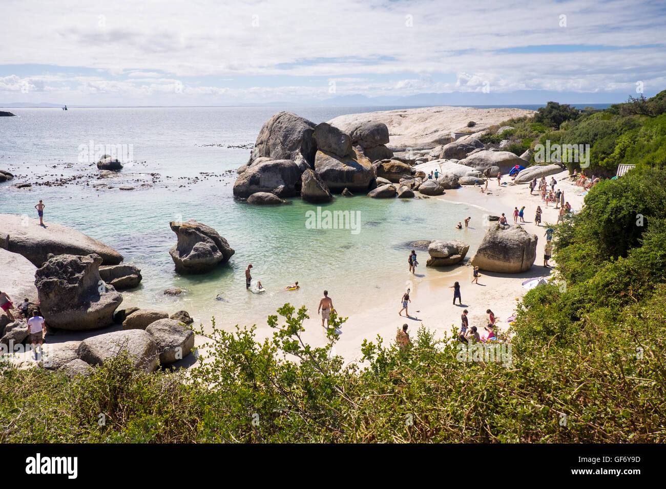 Large rocks and boulders at Boulders Beach, Simon's Town, South Africa ...