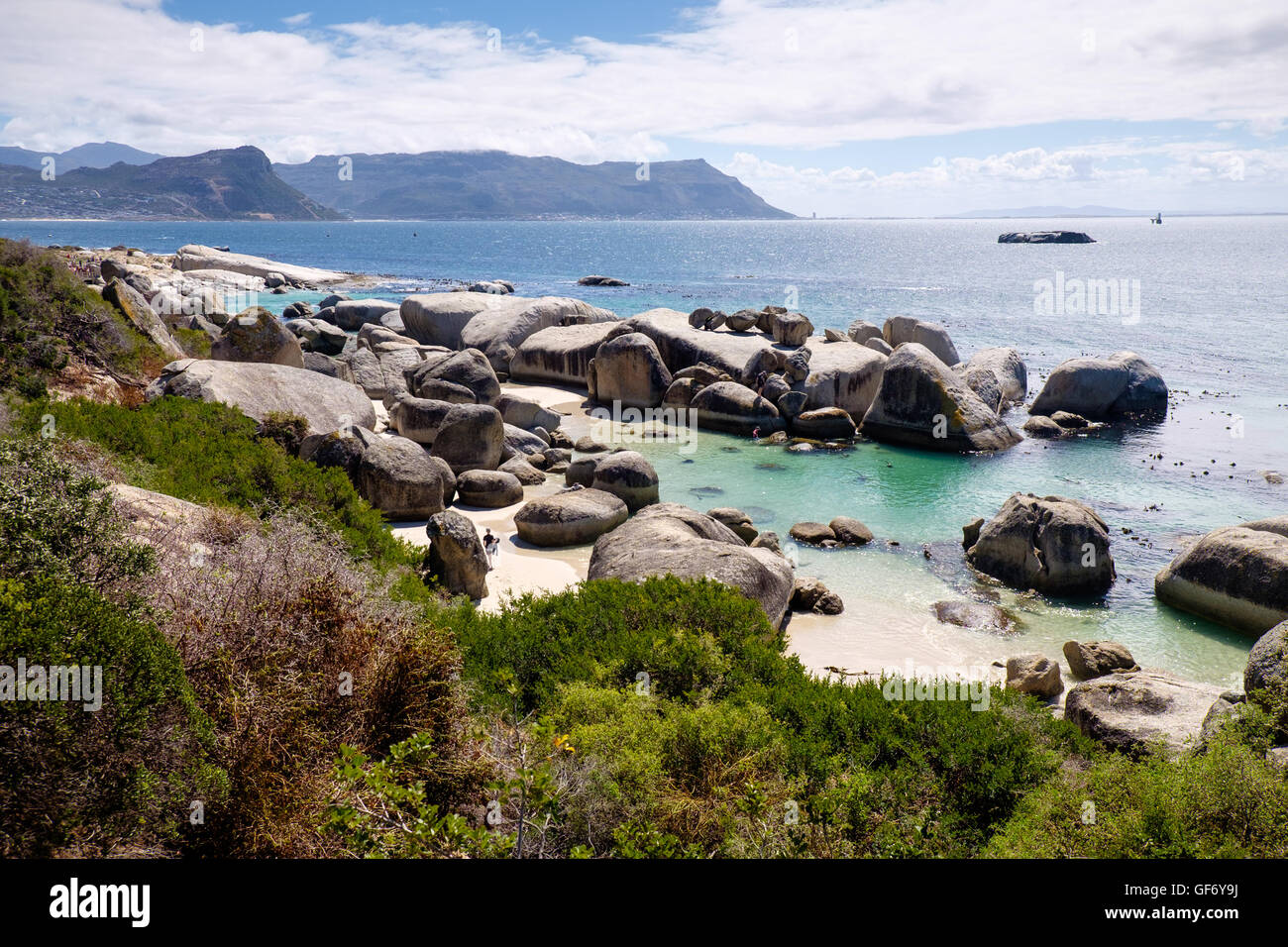 Large rocks and boulders at Boulders Beach, Simon's Town, South Africa ...