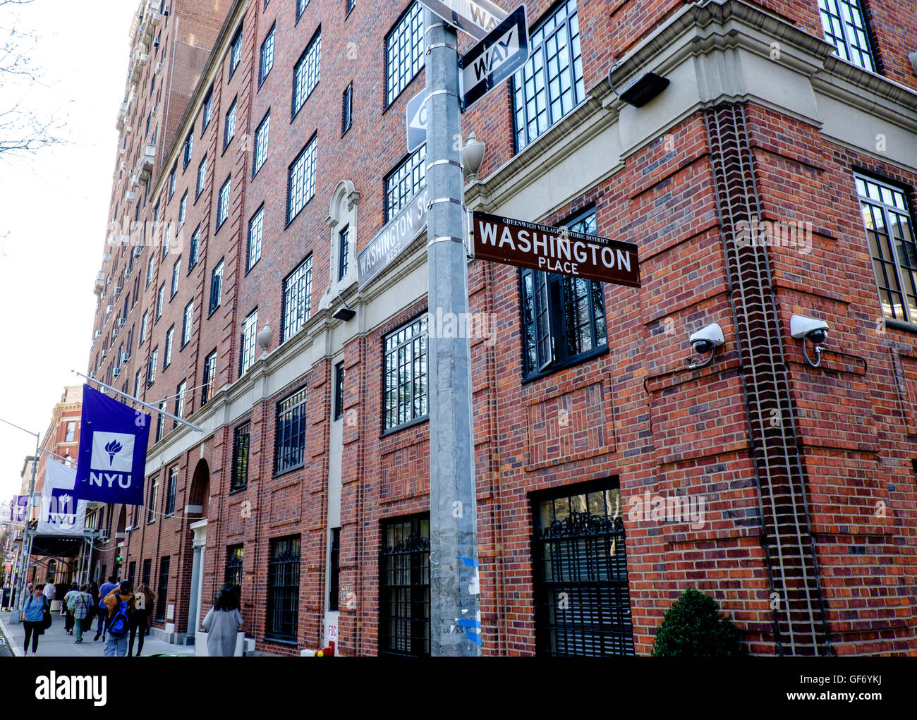 New York University (NYU), Washington Square, Greenwich Village, New ...