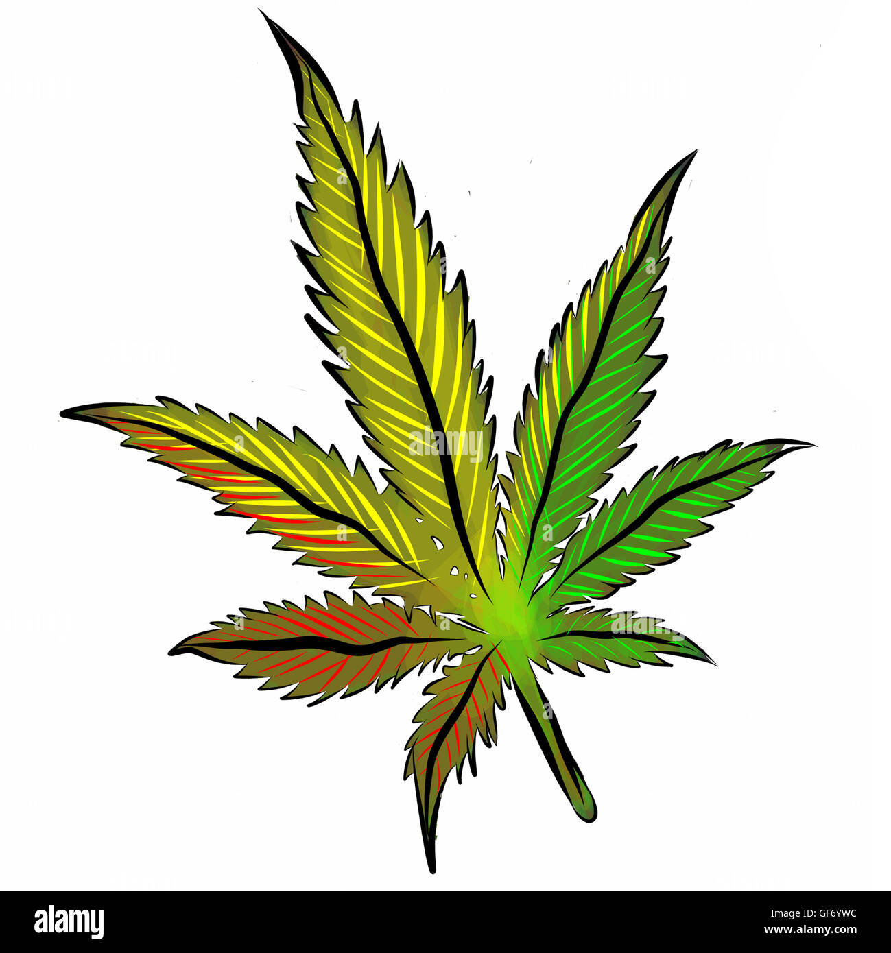 Weed graphic design Cut Out Stock Images & Pictures - Alamy