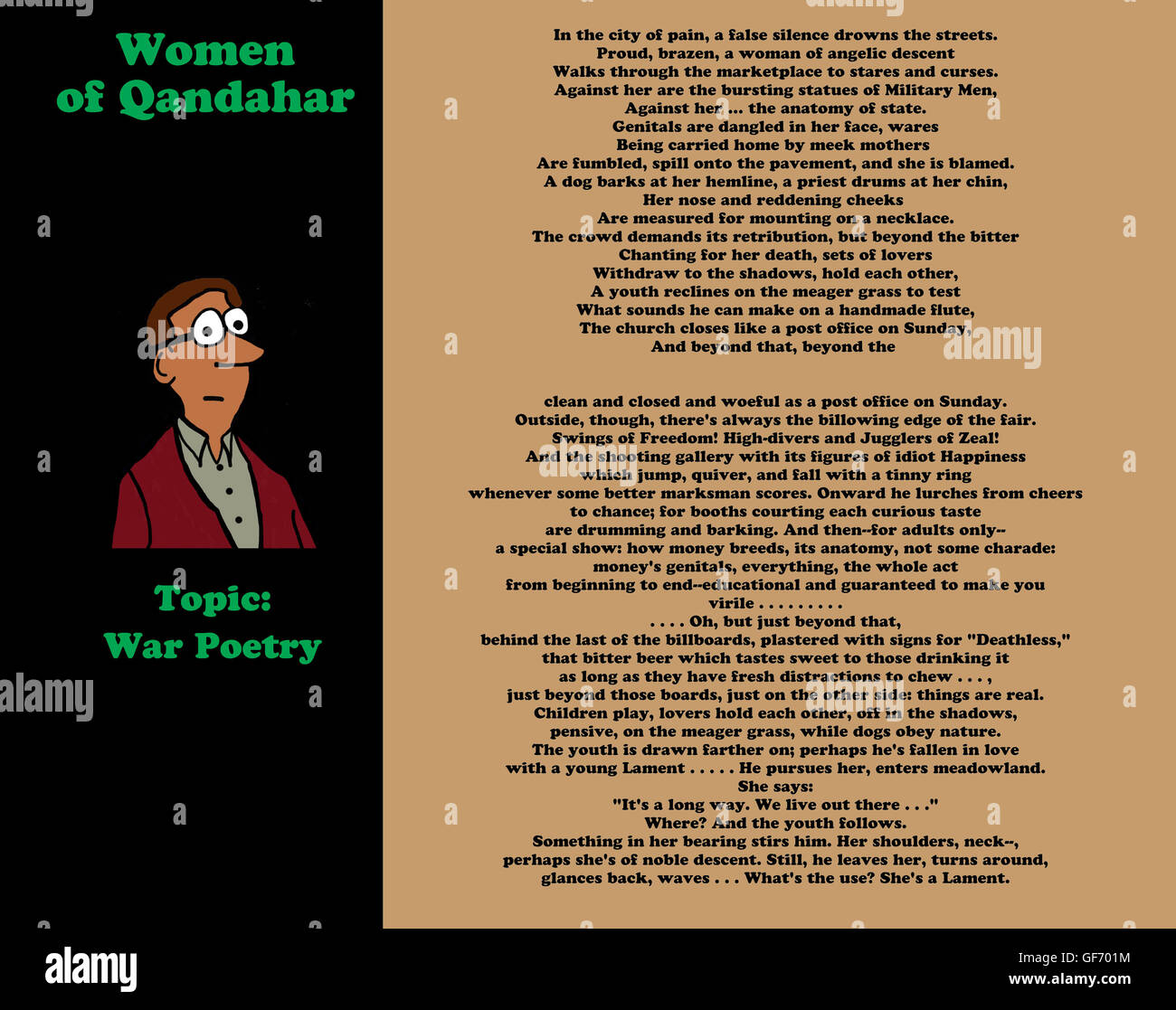 Sad Poems About War