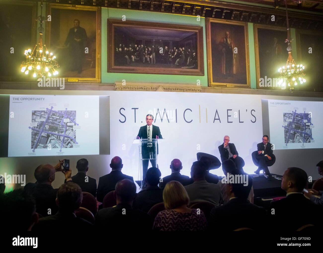 Former England star Gary Neville unveil his multimillion-pound plans to ...