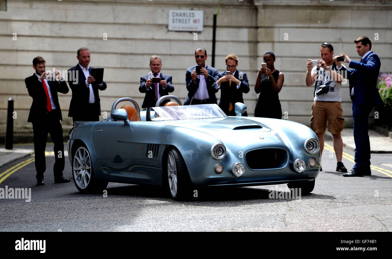 Bristol bullet unveiling hi-res stock photography and images - Alamy