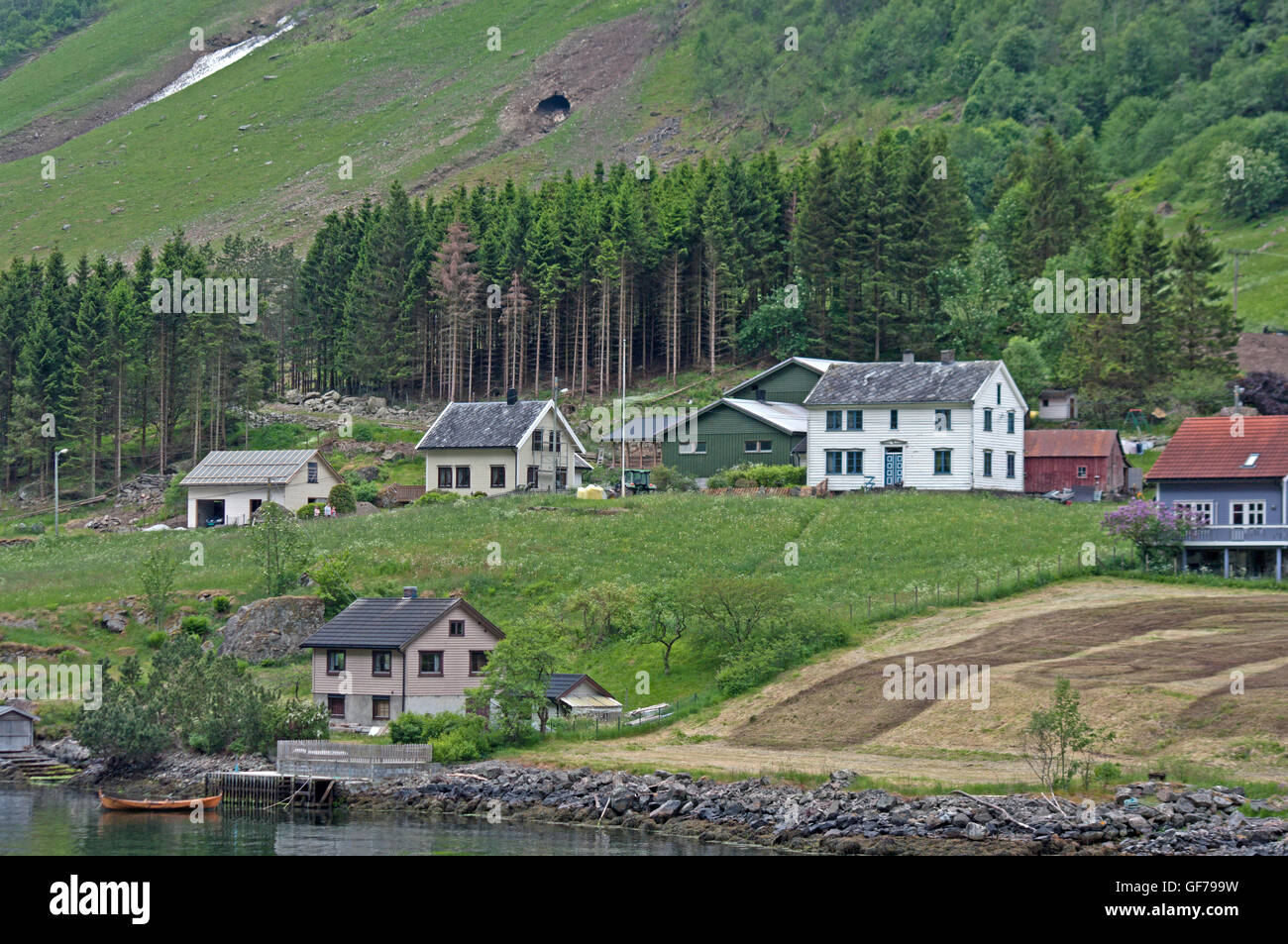 Village naeroyfjord hi-res stock photography and images - Alamy