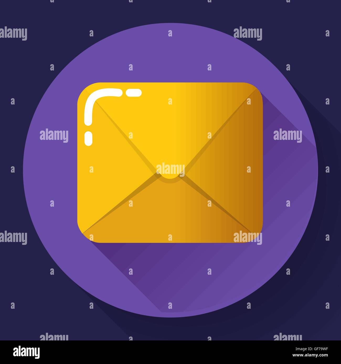 Small parcel package, letter or mail flat icon Stock Vector Image & Art ...